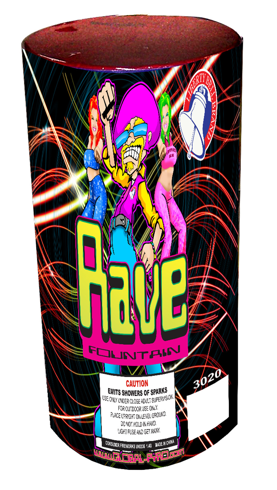 Rave(TM) Fountains For Sale | Kellner's Fireworks | Harrisville, PA