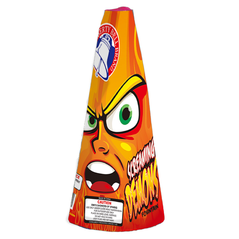 Screaming Demon Cone Fountains For Sale | Kellner's Fireworks ...
