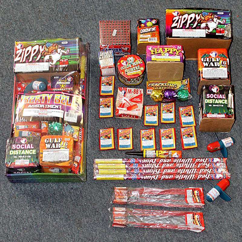 Liberty Bell Tray Assortment For Sale | Kellner's Fireworks ...