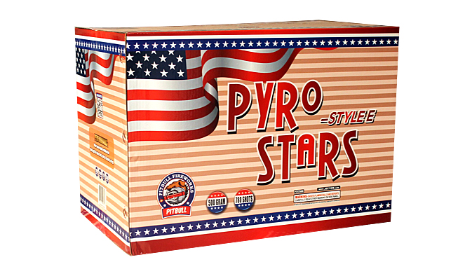 780-Shot Pyro Star Style E Aerials | for sale at Kellner's