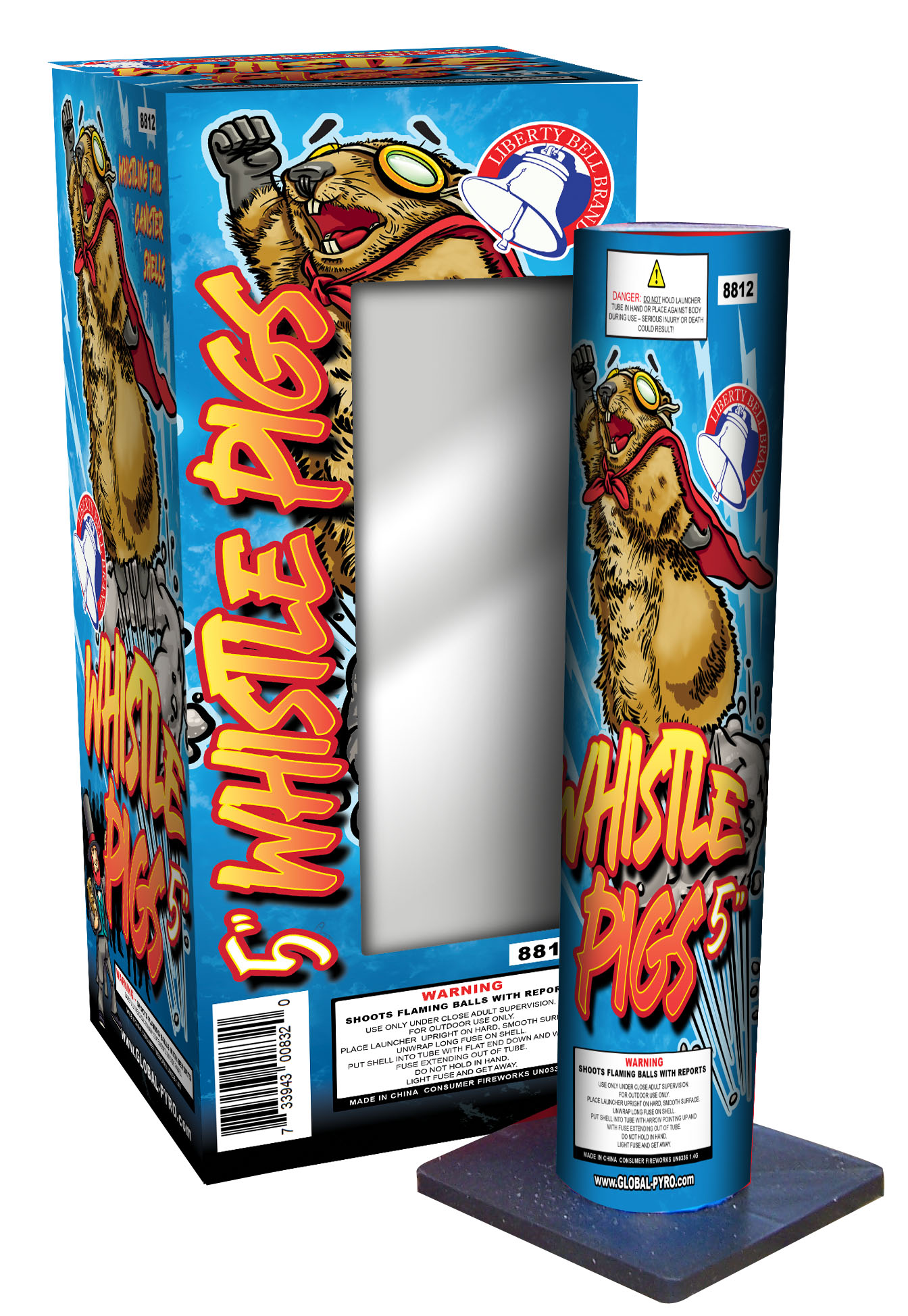 Whistle Pigs Canister Shells For Sale | Kellner's Fireworks ...