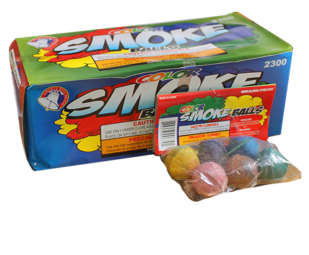 Color Smoke Balls