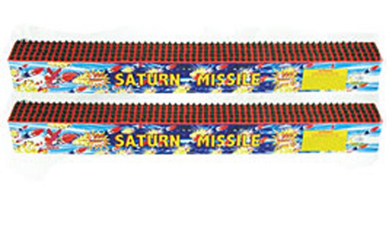 300-Shot Saturn(TM) Missile Battery For Sale | Kellner's Fireworks ...